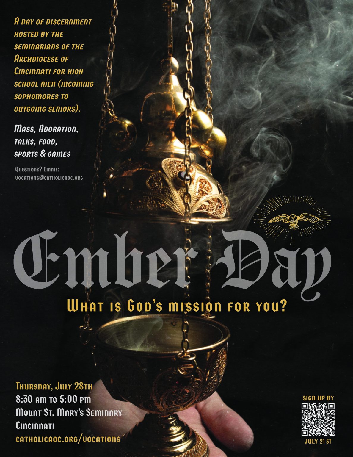 Ember Day – What is God’s Mission for YOU? – St. Ignatius of Loyola Church