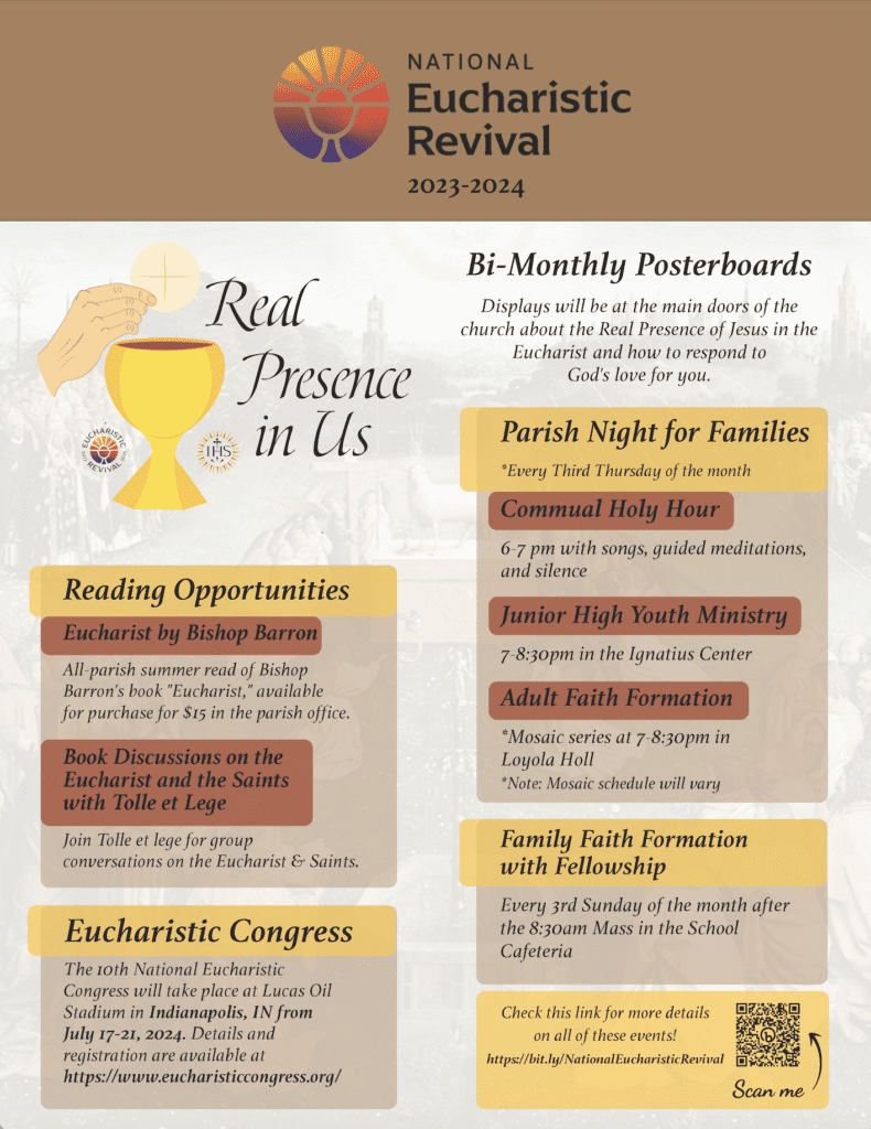 National Eucharistic Revival – St. Ignatius of Loyola Church