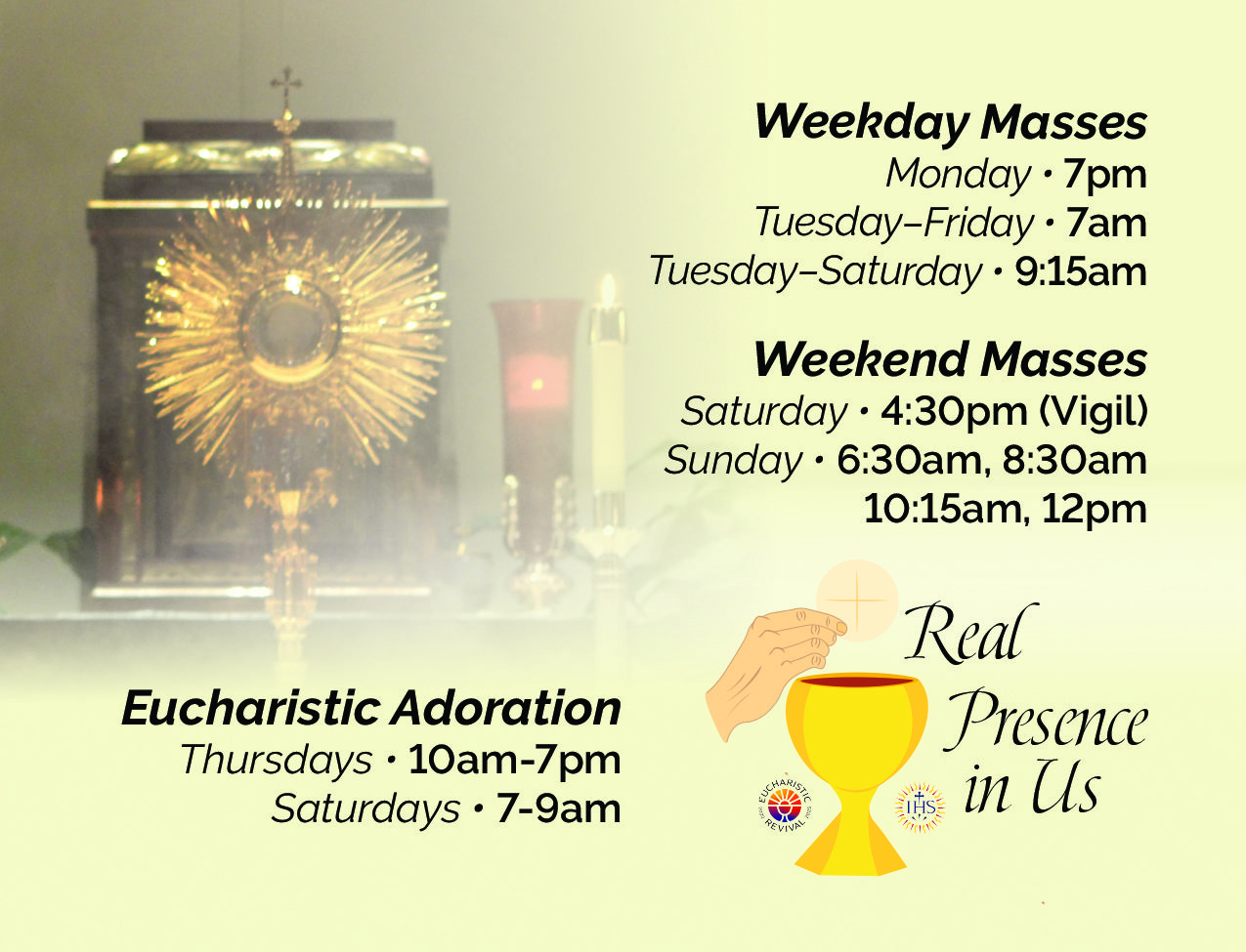 National Eucharistic Revival – St. Ignatius of Loyola Church