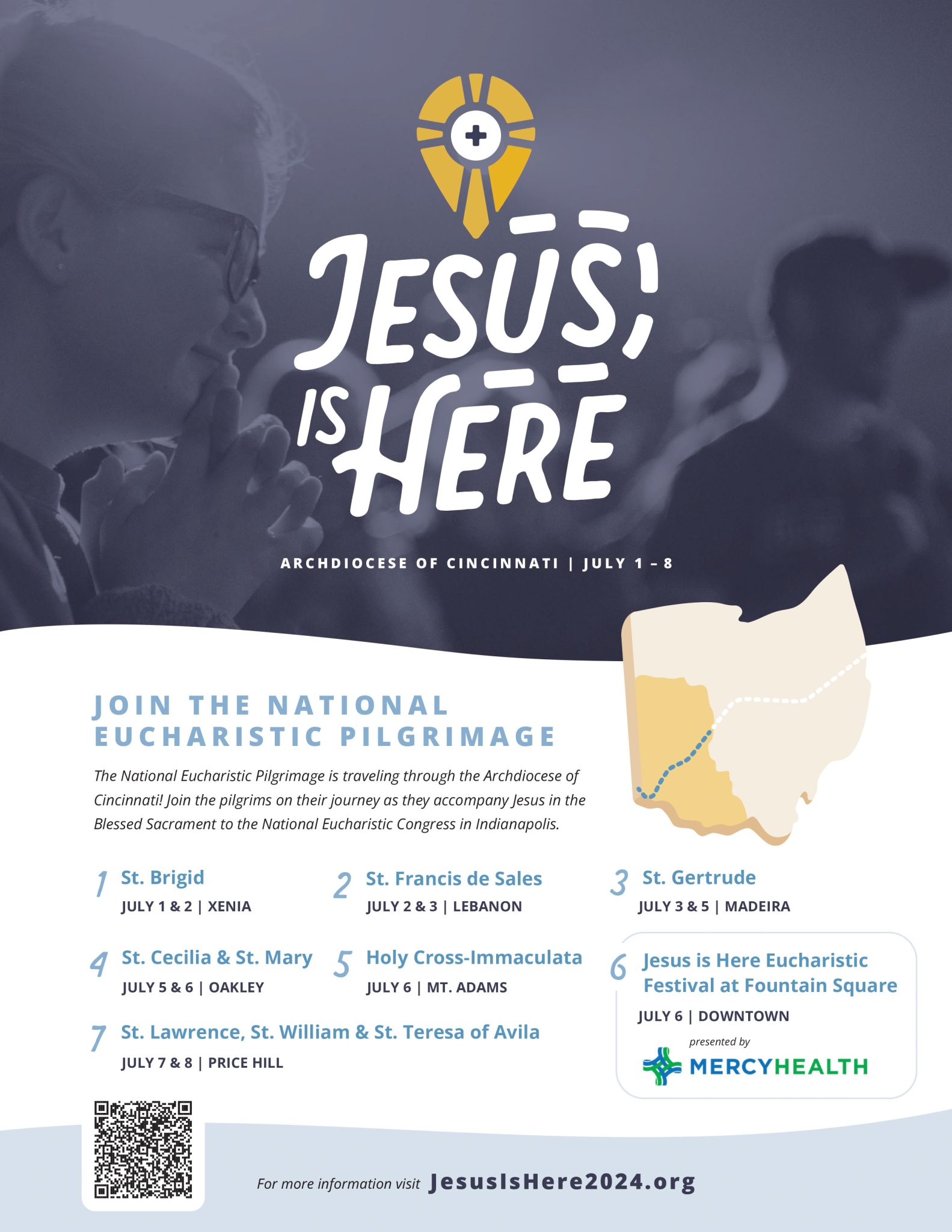 National Eucharistic Pilgrimage in Cincinnati July 1-8 – St. Ignatius ...